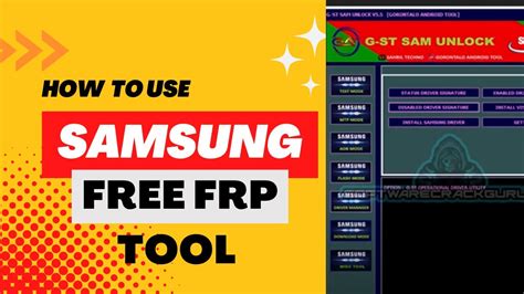 G St Samunlock V5 5 All Samsung Frp Unlock Tool Samsung Frp Tool