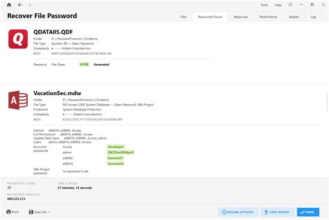 how to recover passwords for multiple files in batch mode of passware