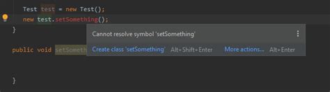 getting cannot find symbol in java project in intellij
