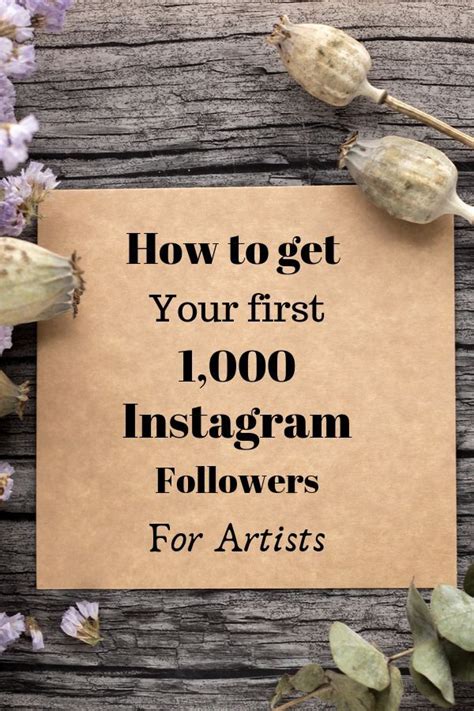 How To Get Your First 1 000 Instagram Followers For Artists