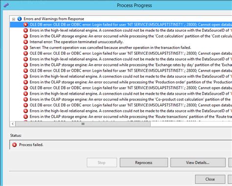 code example center sql server how to solve problem ole db error