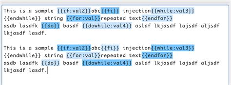javascript how to get all non matched part of text from a non