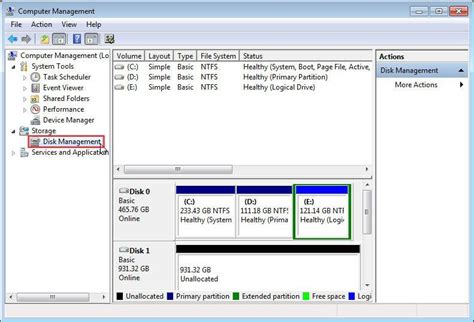 how to open disk management in windows 10 7 8 xp vista