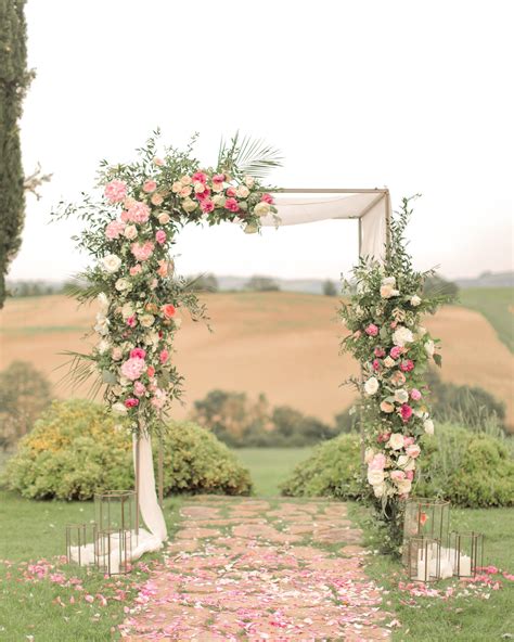 Tuscany Wedding Wedding Arch Wedding Flowers Tuscany Wedding Boho