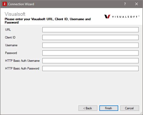 connecting to visualsoft zynk workflow documentation