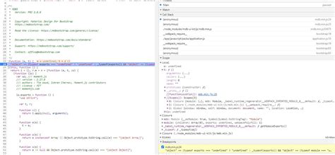 mdb min js 24 uncaught typeerror cannot set property material