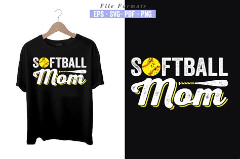 Softball Mom Svg T Shirt Design Graphic By Rajjqueen · Creative Fabrica