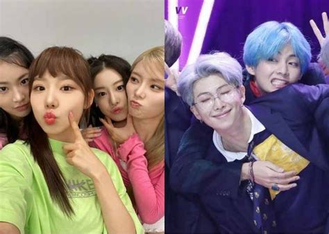 هذه قائمة أشهر فرق الكيبوب لشهر أبريل 2023 Bts في المركز الثاني