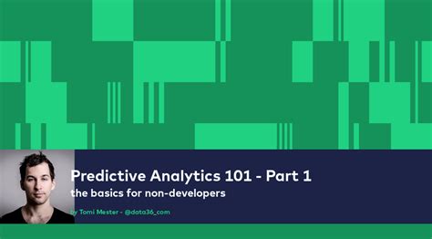 Predictive Analytics 101 Data36