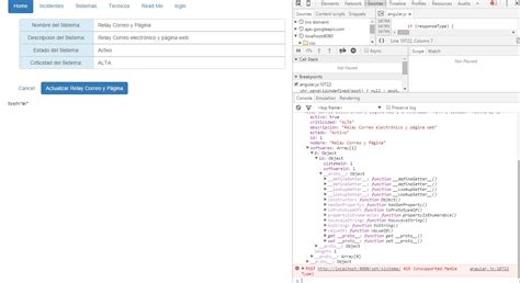 javascript having trouble with mapping in api springboot