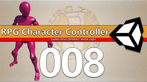 rpg character controller 008 unity 5 root motion youtube