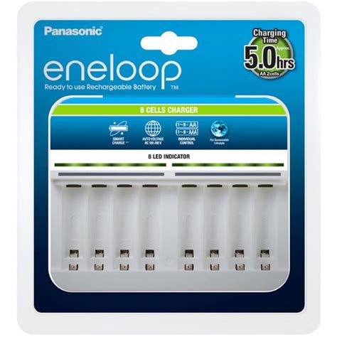 Panasonic Eneloop Nabíječka Smart Quick Charger 8x Aa Aaa Bez Baterií