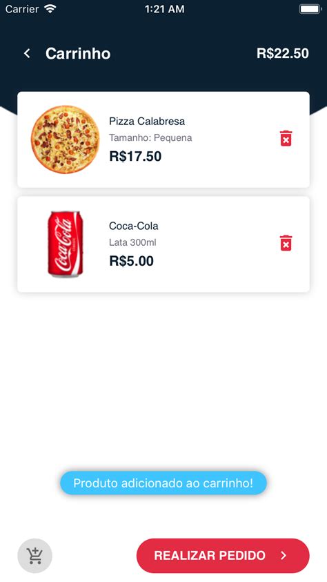 github moiseshilario delivery app mobile 🍕react native