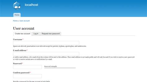 web tutorials php drupal drupal 7 removing create new account