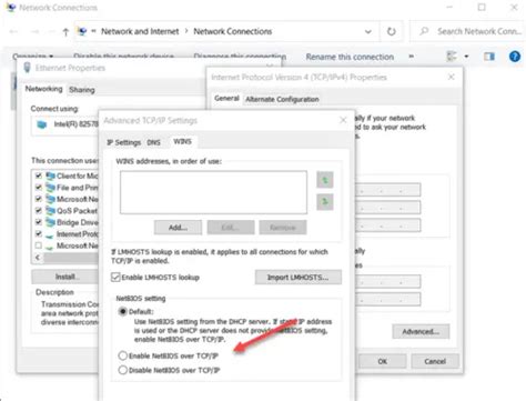 How To Enable Or Disable Netbios Over Tcp Ip On Windows 11 10