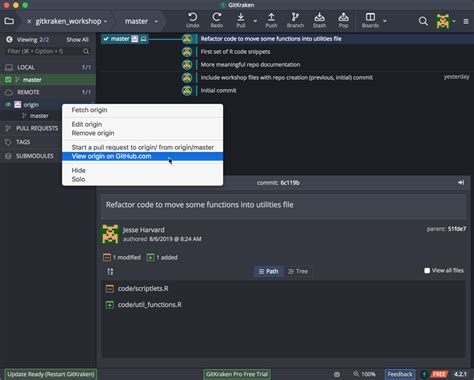 git hub remote tools for reproducible research