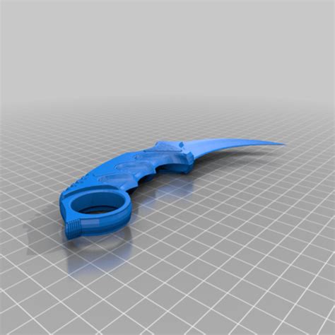 Download Free Stl File Karambit Stl Fixed And Easy Print Version • 3d