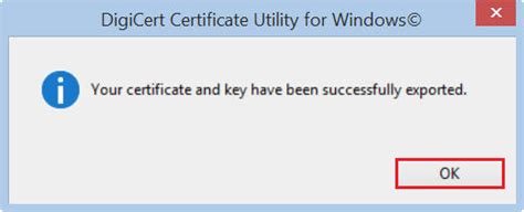 pfx certificate export certificate utility