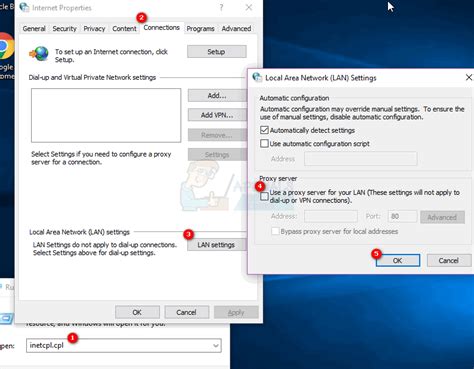 fix windows could not automatically detect this network s proxy