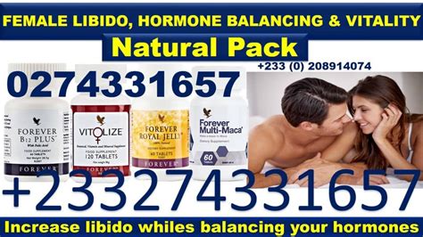 Natural Supplement For Forever Female Libido Booster Pack Female