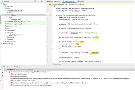 android firebase realtime database map live data to list view