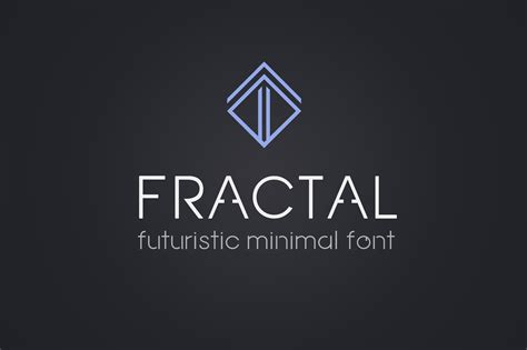 fractal futuristic otf font stunning sans serif fonts ~ creative market