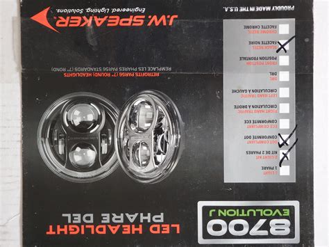 Jw Speaker 8700 Evolution J2 Series Led Headlights Jeep Wrangler Forum