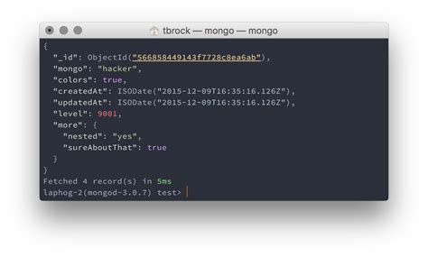 extend and colorize mongodb shell en proft me
