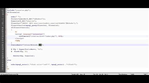 sistema de lectura de canciones uso de fopen y fwrite php youtube