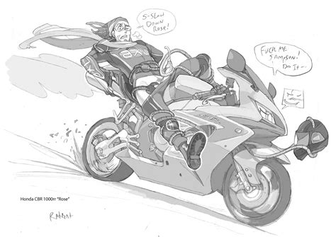 Rule 34 Ambiguous Gender Armor Cum English Text Helmet Honda Human