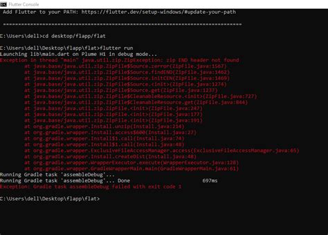 can t run flutter app on physical android device stack overflow