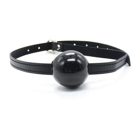 Cheap Pvc Solid Mouth Gag Ball Bondage Gags Fetish Adult Sex Toy Bdsm