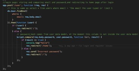 a quick guide for authentication using ‘bcrypt on express nodejs by