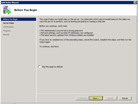 installing iis 7 0 with smtp on windows server 2008