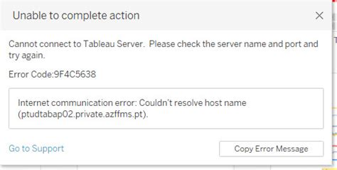 how to stop tableau server from redirecting to its internal server name