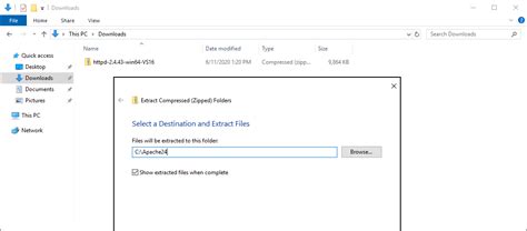 layerstack how to install apache web server on windows