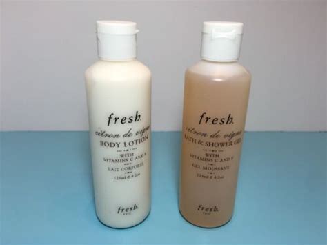 Fresh Citron De Vigne Set Of Body Lotion And Bath And Shower Gel 4 2