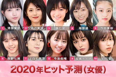 「2020ヒット予測」女優・俳優トップ10発表 ブレイク候補モデルも年代別に選出｜「モデルプレス」のプレスリリース