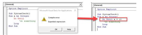 Syntax Error Vba Automate Excel