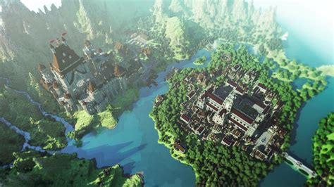 lem castle cinematic minecraft map