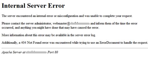 10 uncommon causes for apache cgi internal server error and how to fix