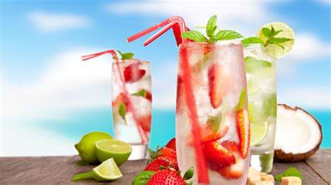 Cocktail Fruit Summer Wallpapers Wallpaper Cave
