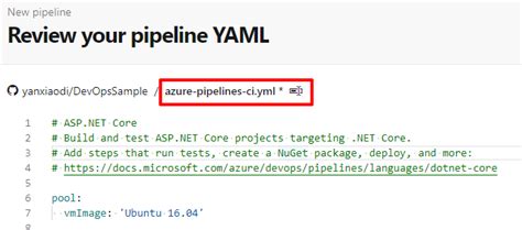 using azure devops pipelines to inject configurations for
