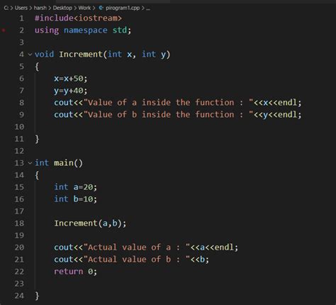 c functions syntax types and call methods