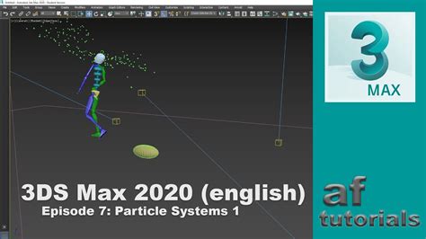animation in 3ds max 2020 english episode 7 particle systems 1