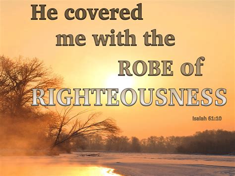 What Does Isaiah 61 10 Mean