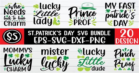St Patricks Day Svg Bundle Bundle · Creative Fabrica