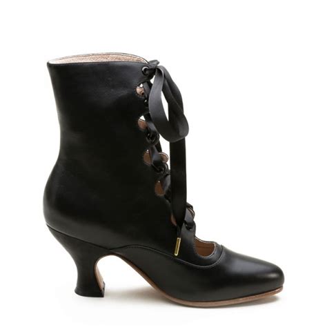 Womens Victorian Boots Shoes Slippers