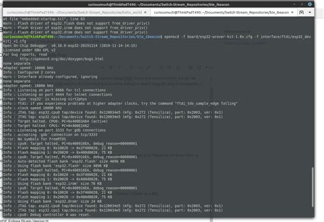 openocd gdb debugging plugin functionality fails iep 229 · issue