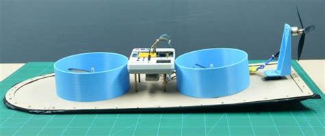 how to make a diy hovercraft and control it using your